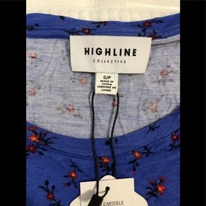 Tops | Highline Top 10 Rayon Flower Design | Poshmark